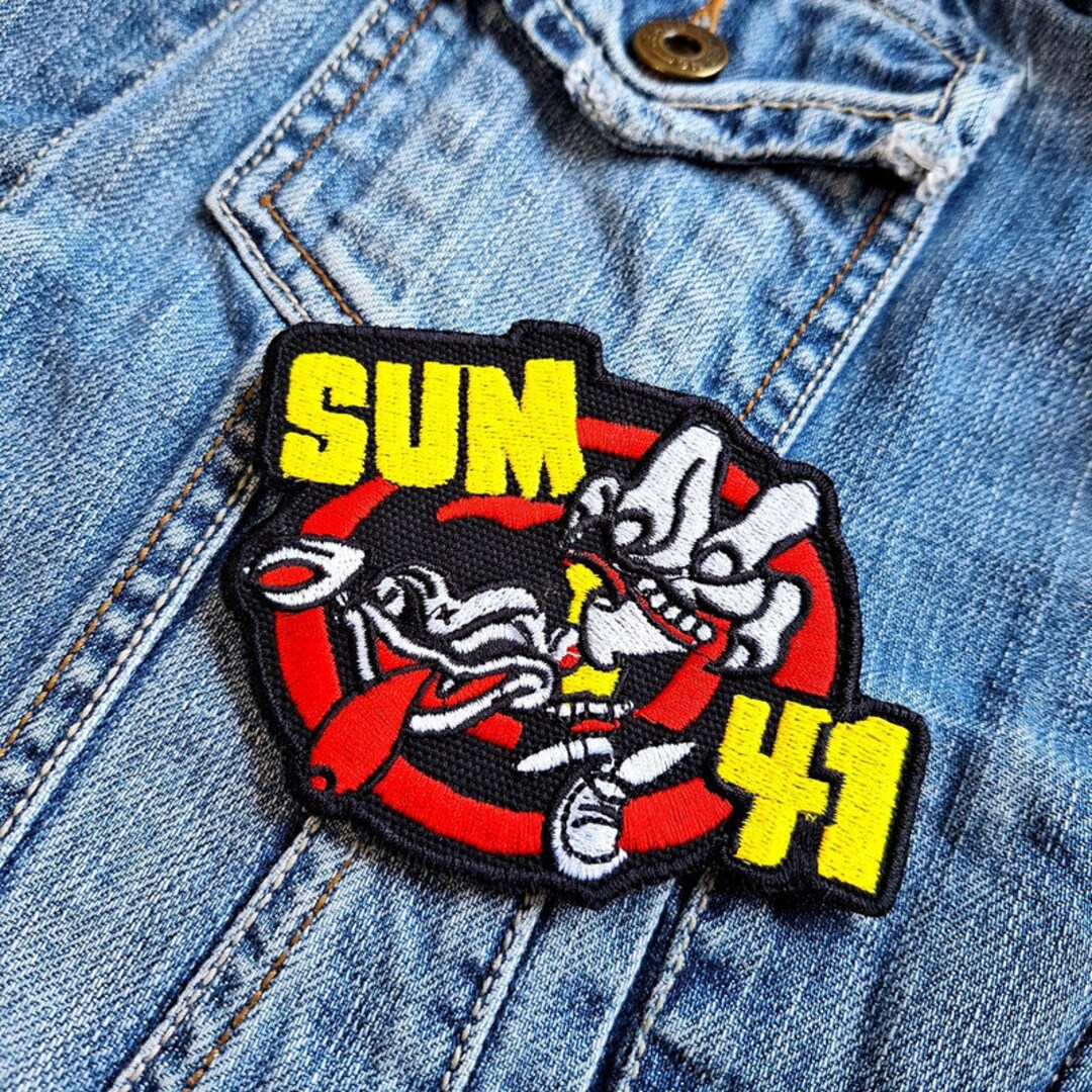Sum 41 Embroidered Patch Badge Applique Iron On - Etsy