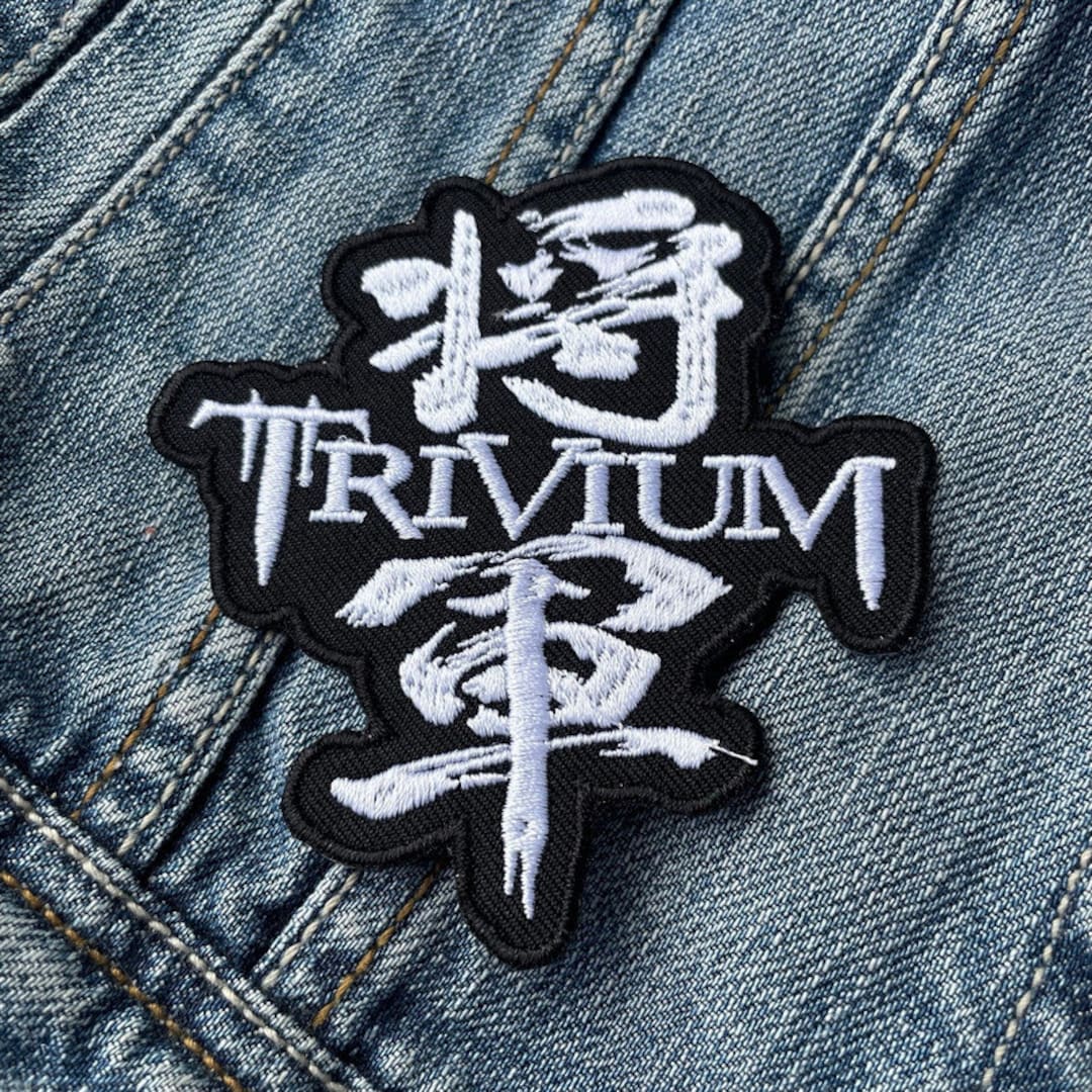 Trivium 9 Embroidered Patch Badge Applique Iron On - Etsy