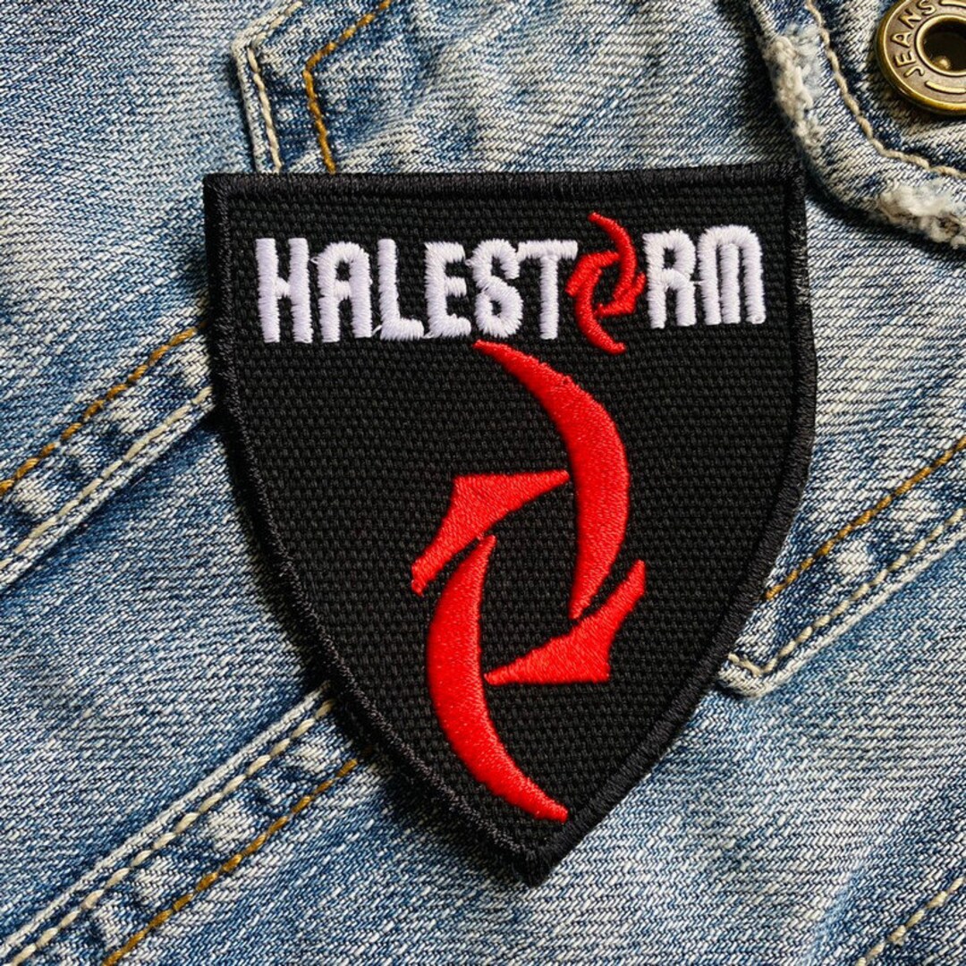 Halestorm Coat of Arm Us Rockband 382203 Embroidered Patch - Etsy