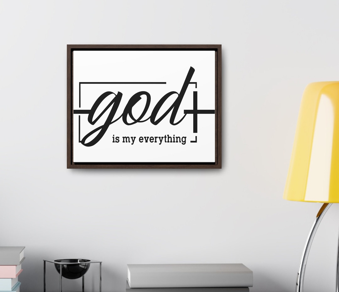 God is My Everything SVG PNG PDF, God is Good Svg, Faith Svg, God is ...