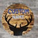 Custom Hunter Nusery Sign, Baby Boy Nursery, Hunter Theme, Deer Theme ...