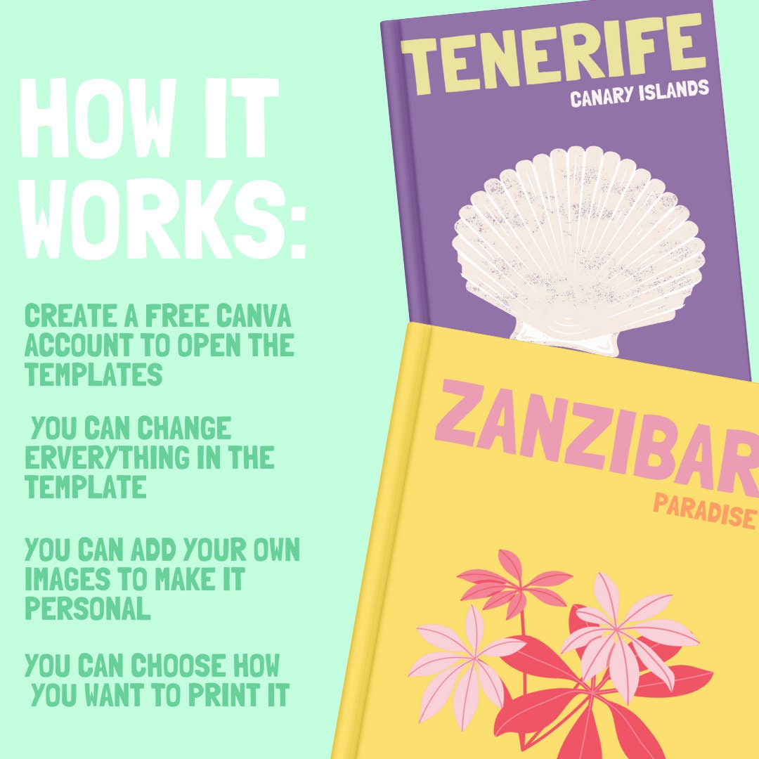 20 Editable Photobook Covers - Etsy