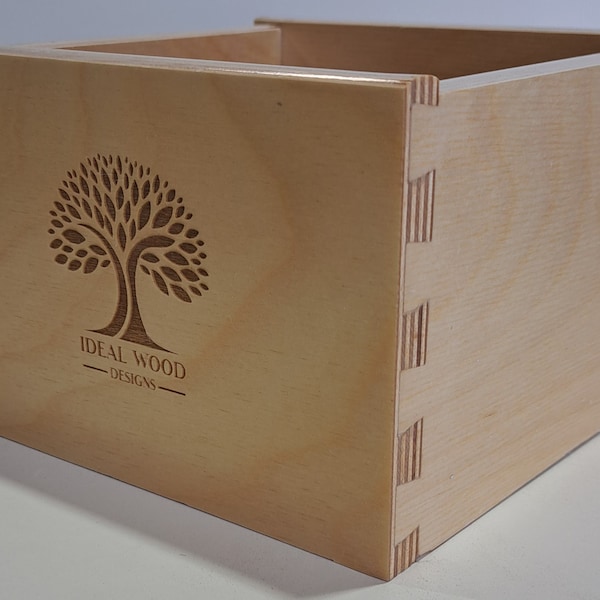 Wood Phone Box - Etsy