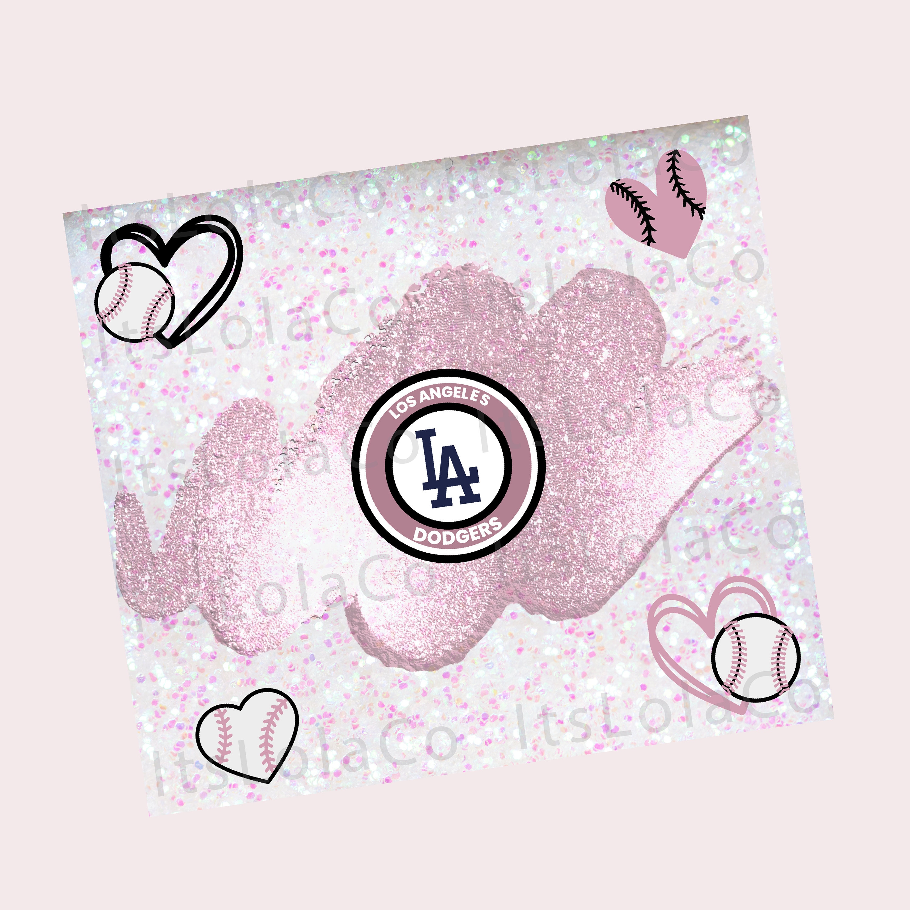 Dodgers Tumbler Wrap Sublimation, 20oz Skinny Tumbler Sublimation ...