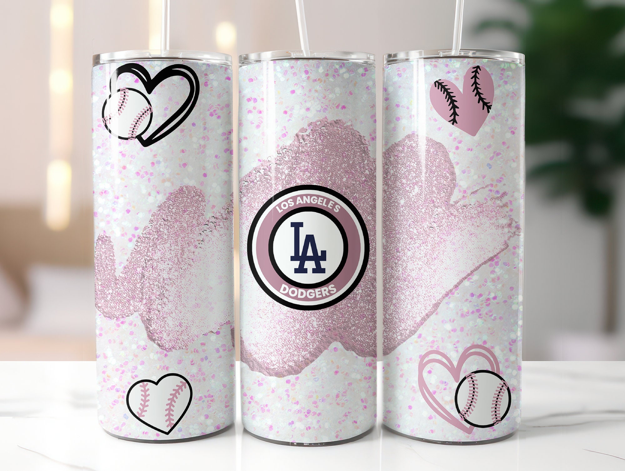 Dodgers Tumbler Wrap Sublimation, 20oz Skinny Tumbler Sublimation ...