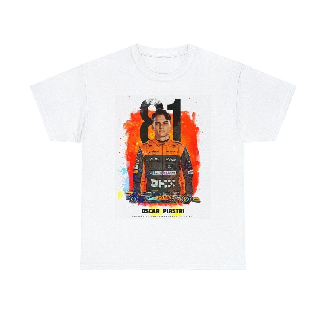 Oscar Piastri Graphic Design T-shirt Graphic Design Tee - Etsy