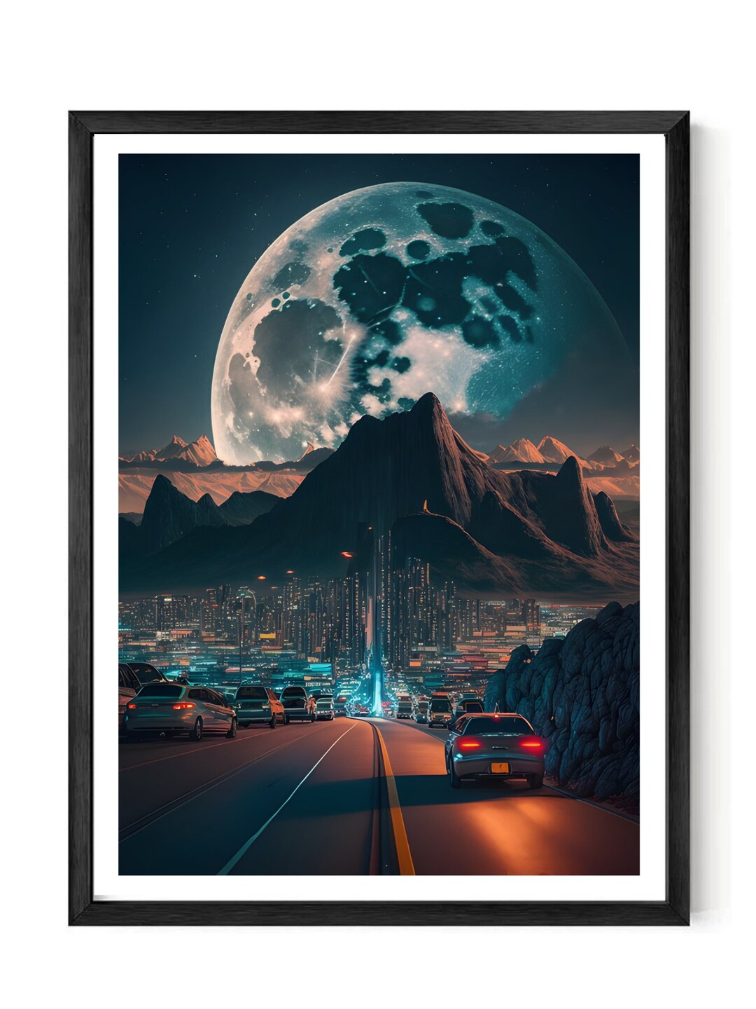 Futuristic Poster - Etsy