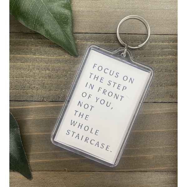 Positive Reminder Keychain - Etsy