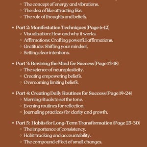 The Manifestation Blueprint: Law of Attraction | Self Help Guide | Step-by-step Manifestation ...