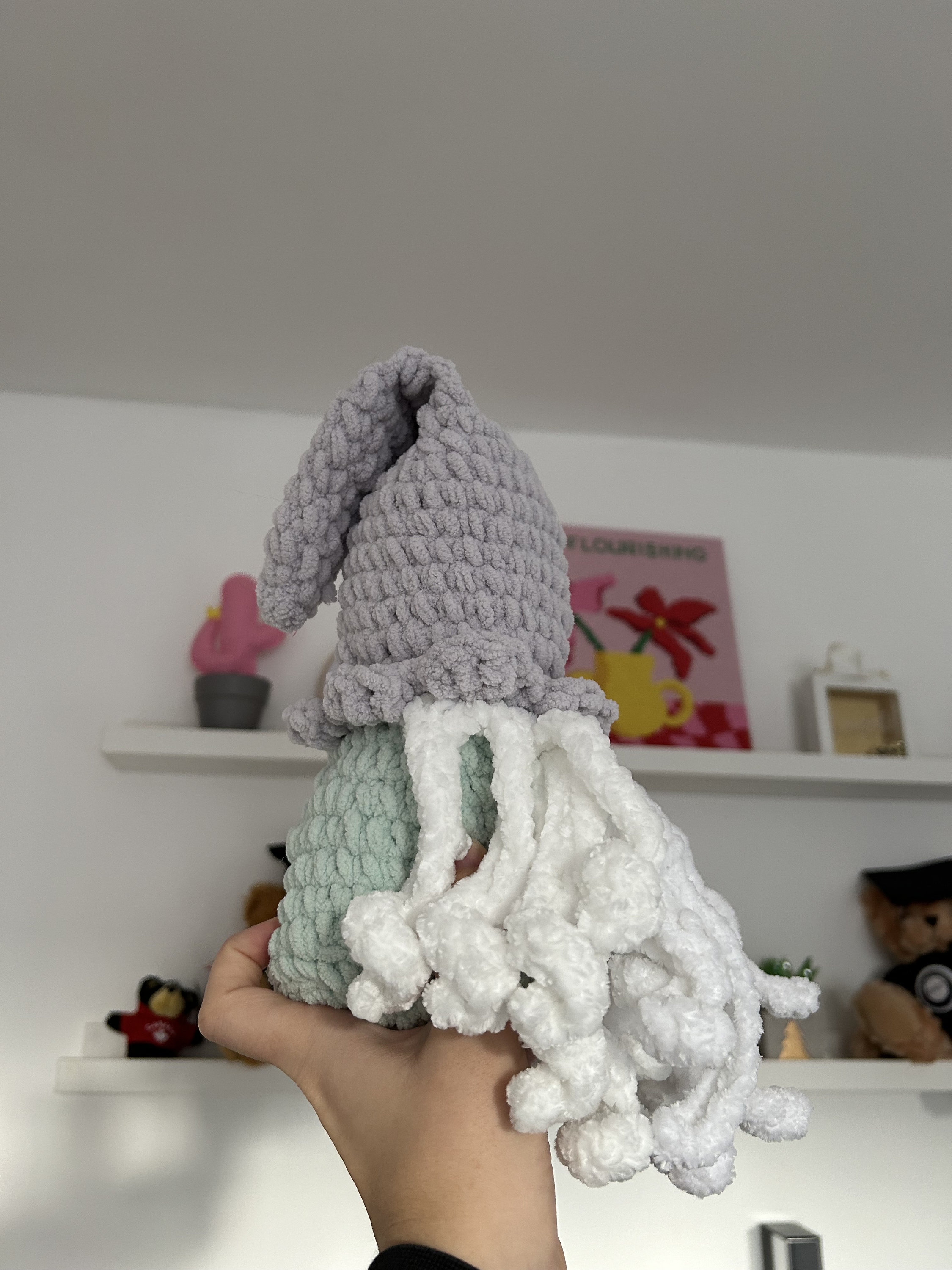 Low Sew Gonk Crochet Pattern|amigurumi Santa Gnome Handmade Stuffed ...