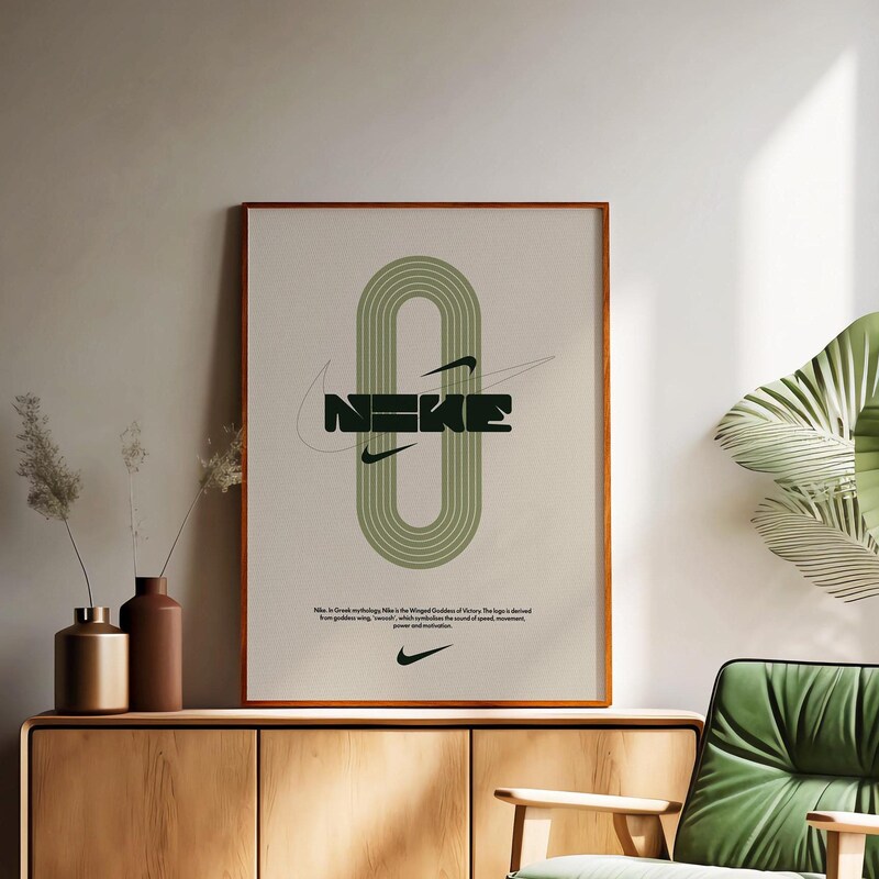 Nike Poster Vintage - Etsy