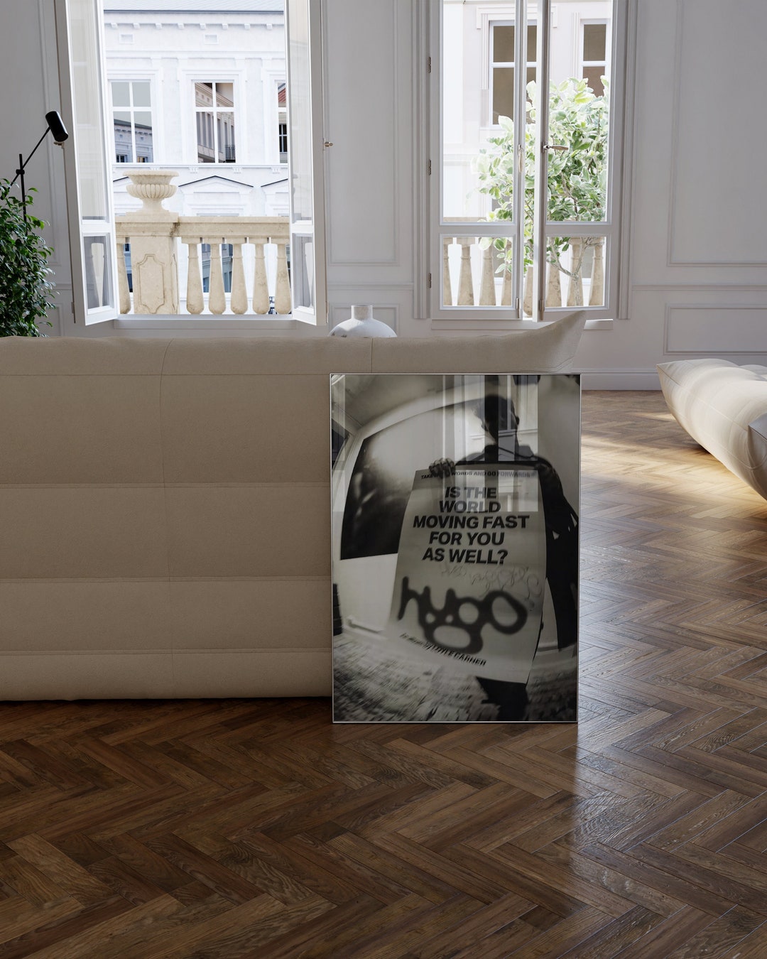 Custom Music Poster of Loyle Carner 'is the World Moving Fast for You ...