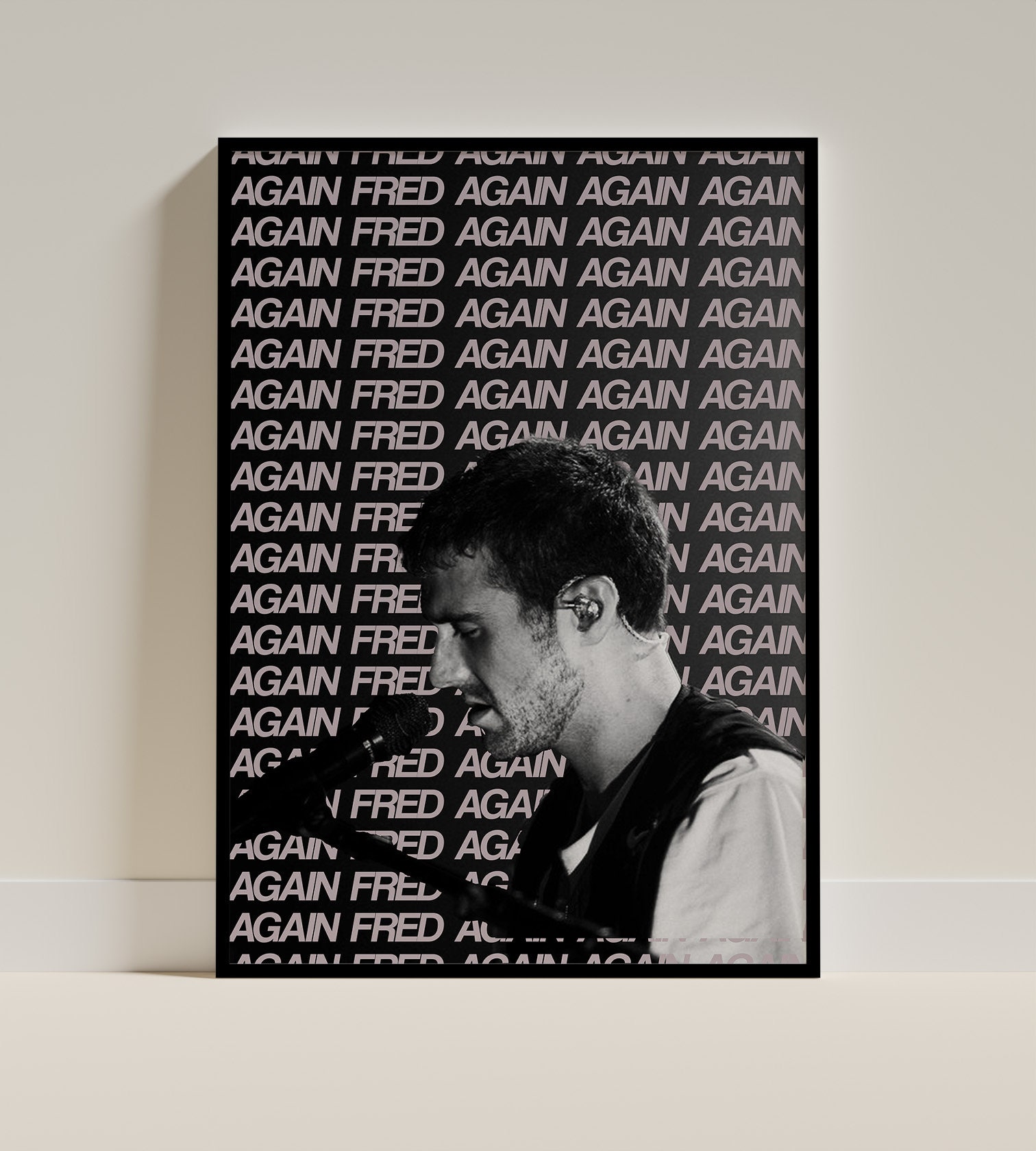 Fred Again Poster Unframed A4/A3/A2 Wall Art Home Poster - Etsy
