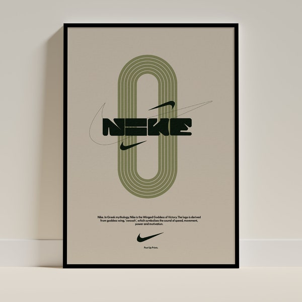 Nike Poster Vintage - Etsy