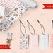Valentine Bunny Digital Papers, Watercolor Seamless Patterns Full of ...