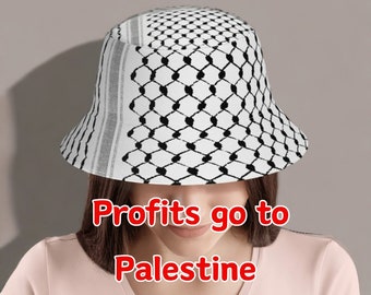 Keffiyeh Bucket Hat - Etsy