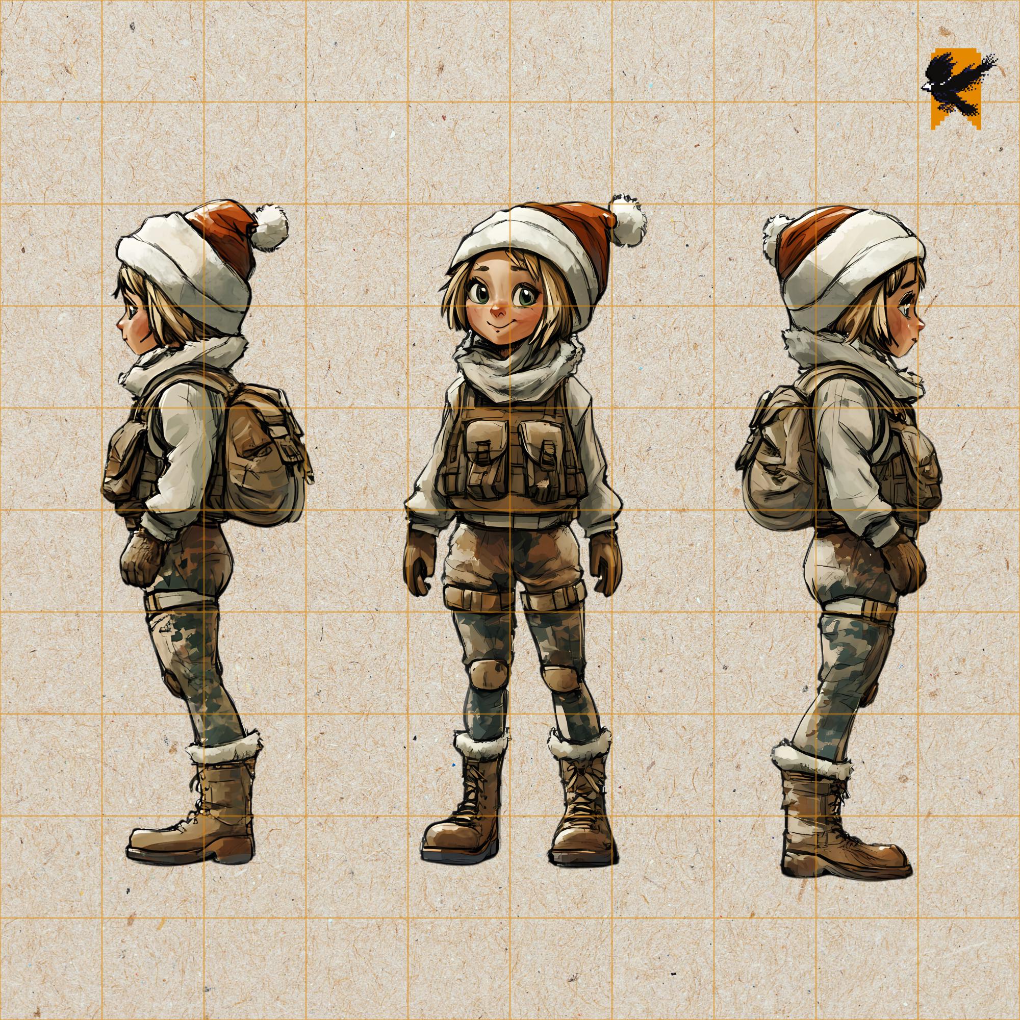 Tactical Christmas Character PNG Clipart, Militarized Christmas ...