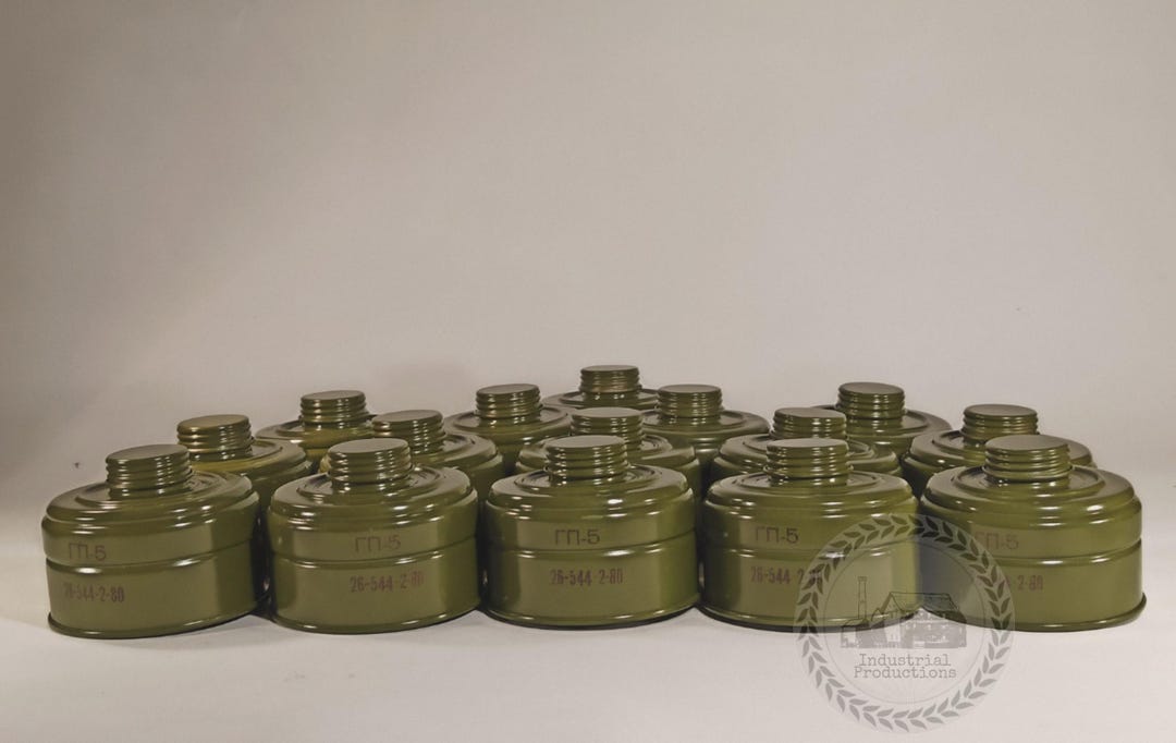 GP5 Gas Mask Filter 15PCS, Fits All NATO Gas Masks, Factory New - Etsy