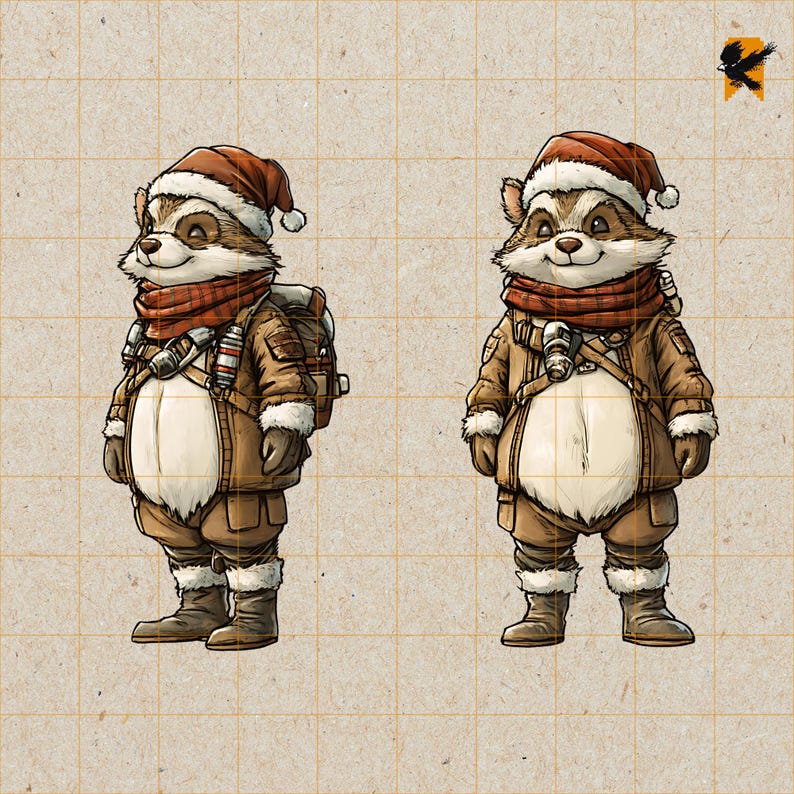 Tactical Christmas Character PNG Clipart, Militarized Christmas ...