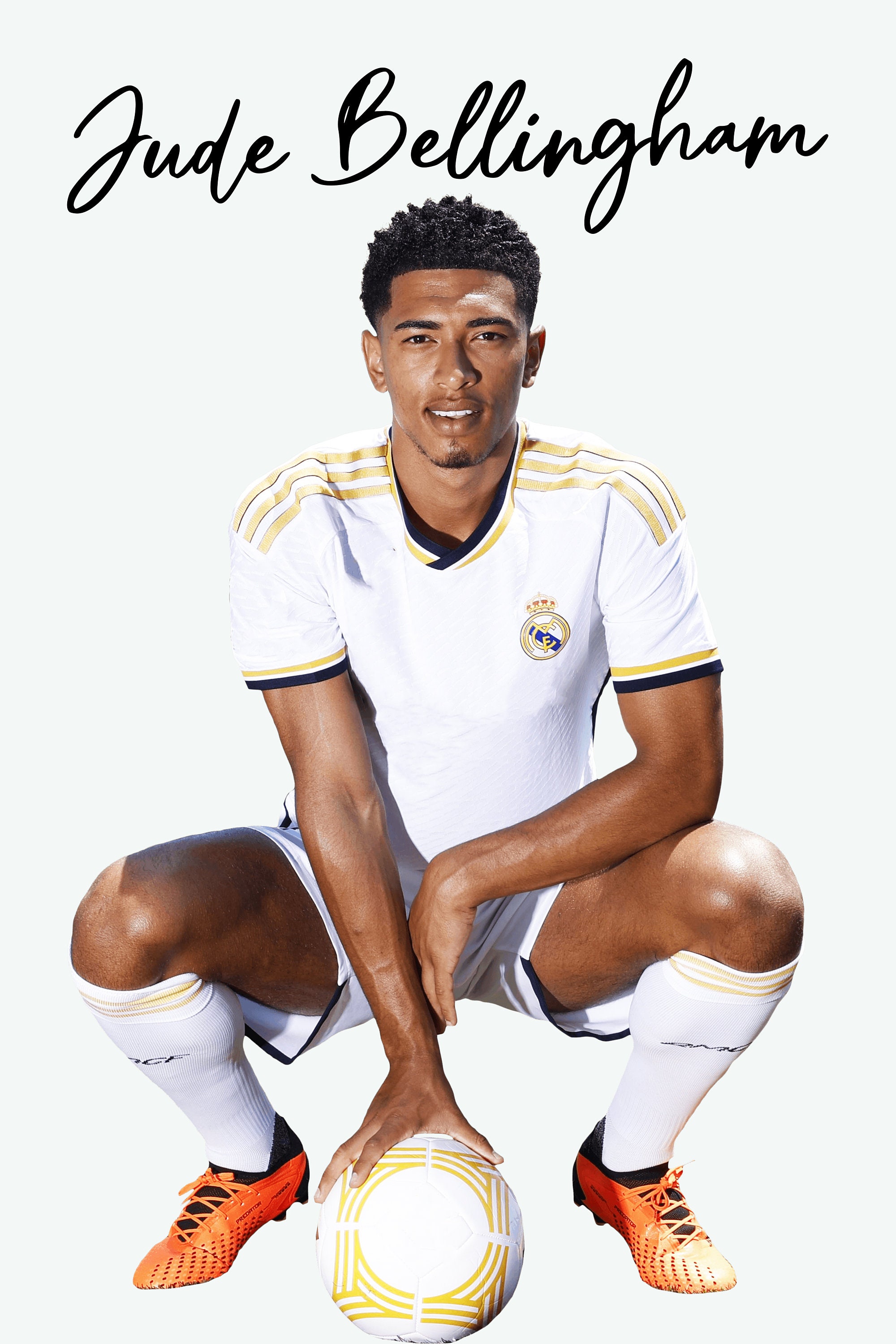 Poster Bellingham Madrid, Jude Bellingham Fútbolista, Hey Jude, Jude ...
