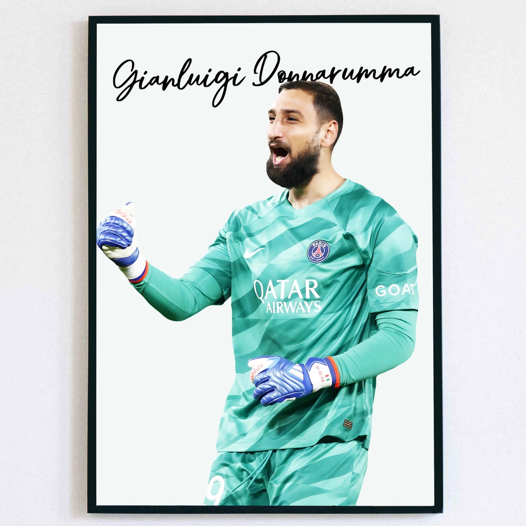 Donnarumma Poster Instant Download Gianluigi Donnarumma Wall Art Decor ...