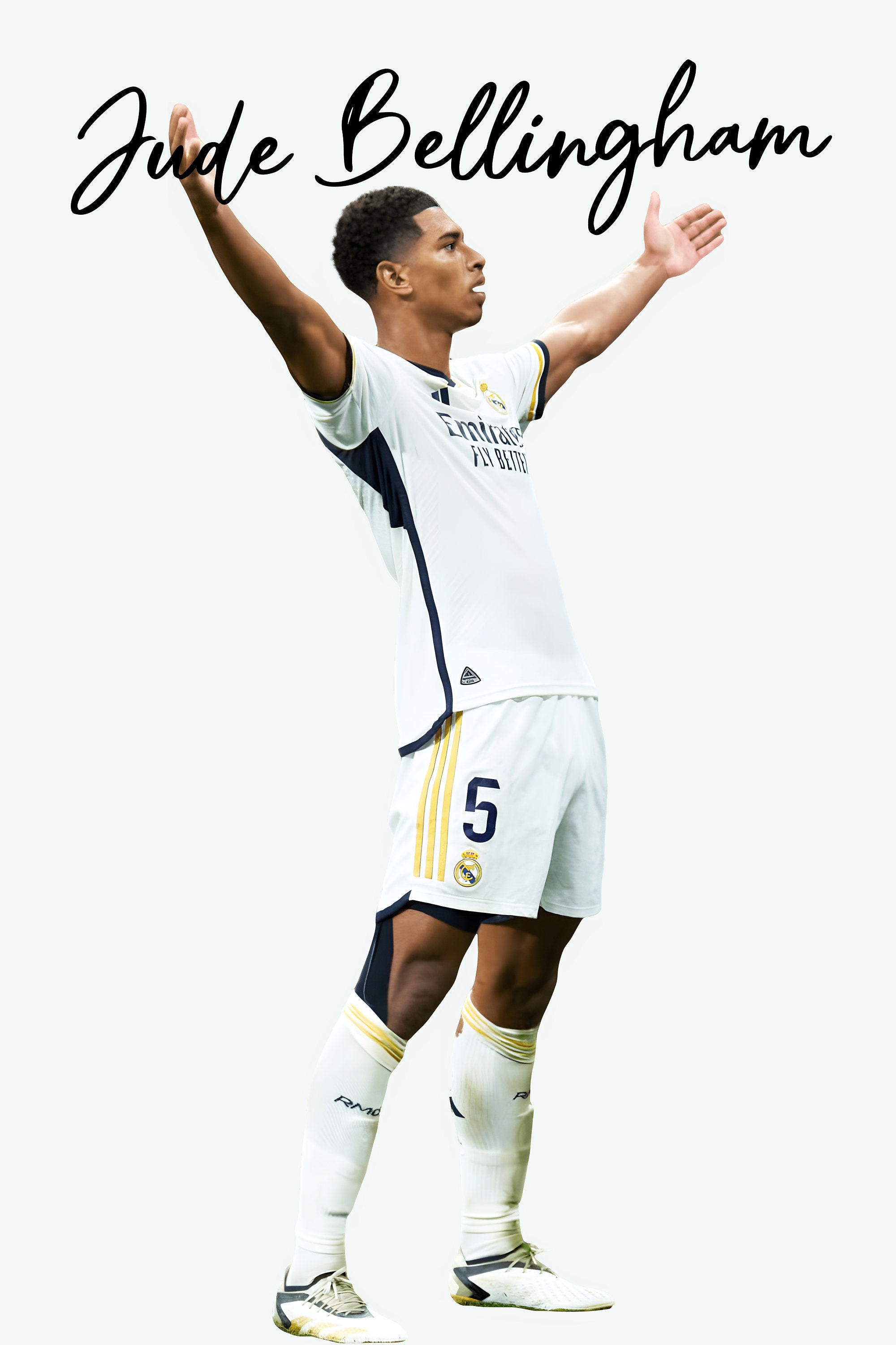Poster Bellingham Madrid, Jude Bellingham Fútbolista, Hey Jude, Jude ...