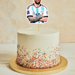 Messi Birthday Cake Topper Instant Download Messi Cupcake Topper ...
