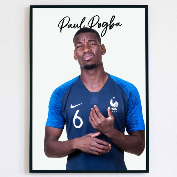 Paul Pogba - Etsy