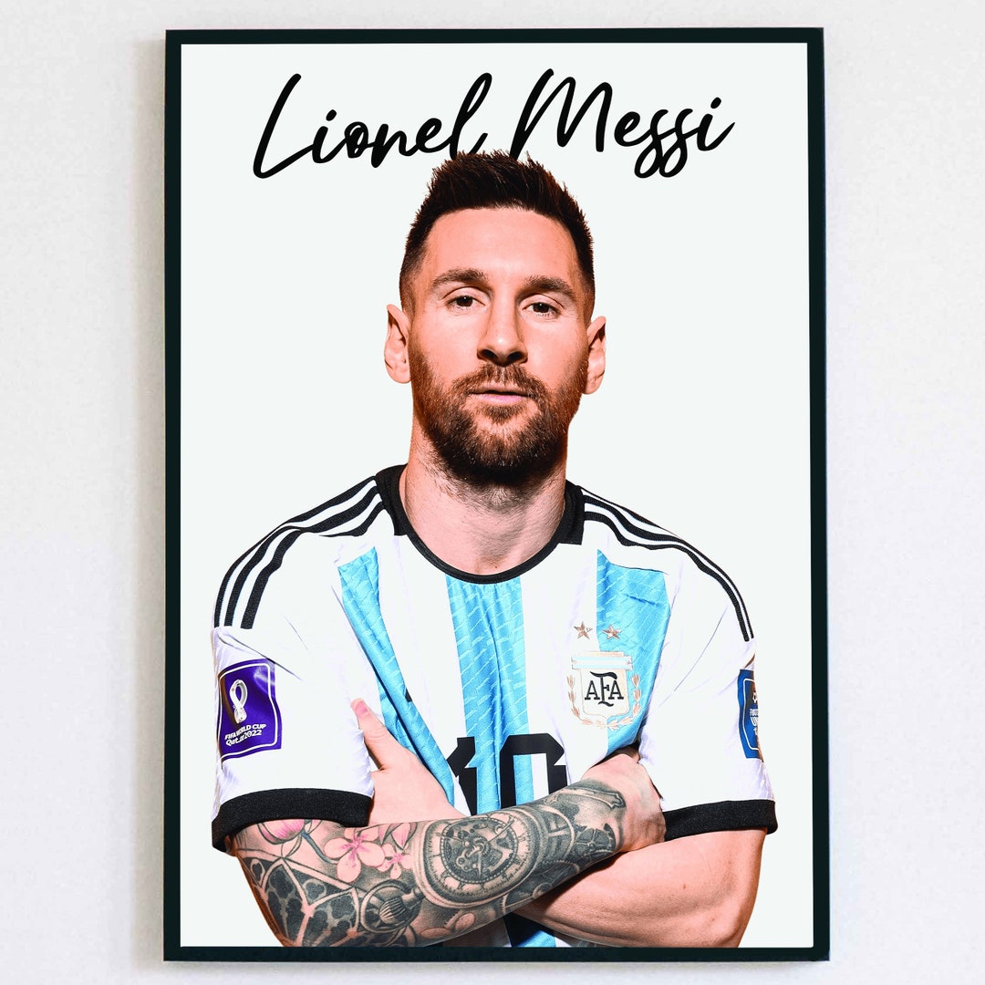 Messi Poster Instant Download Lionel Messi World Cup Argentina - Etsy