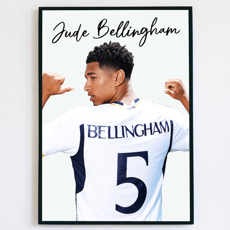Bellingham Poster Instant Download Jude Bellingham Wall Art - Etsy ...