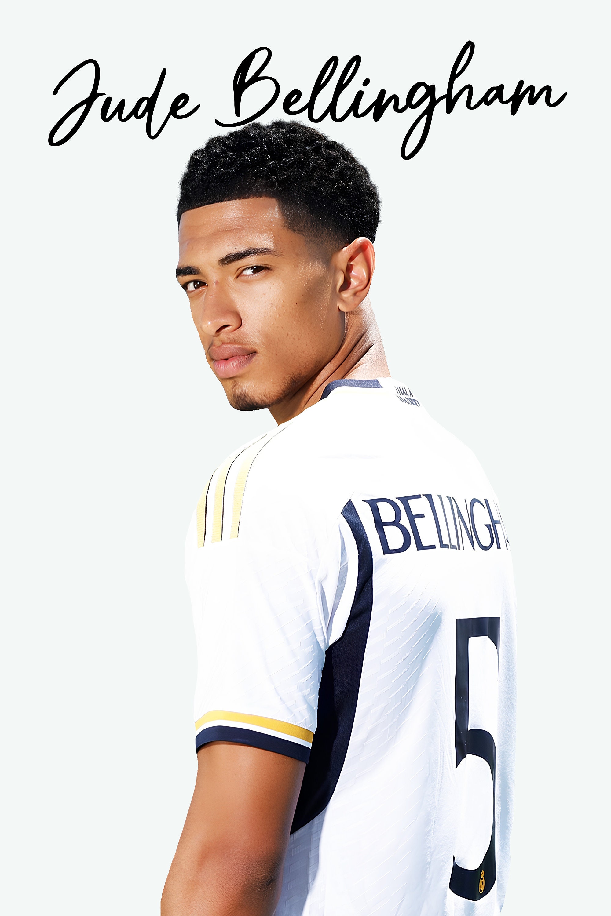 Poster Bellingham Madrid, Jude Bellingham Fútbolista, Hey Jude, Jude ...