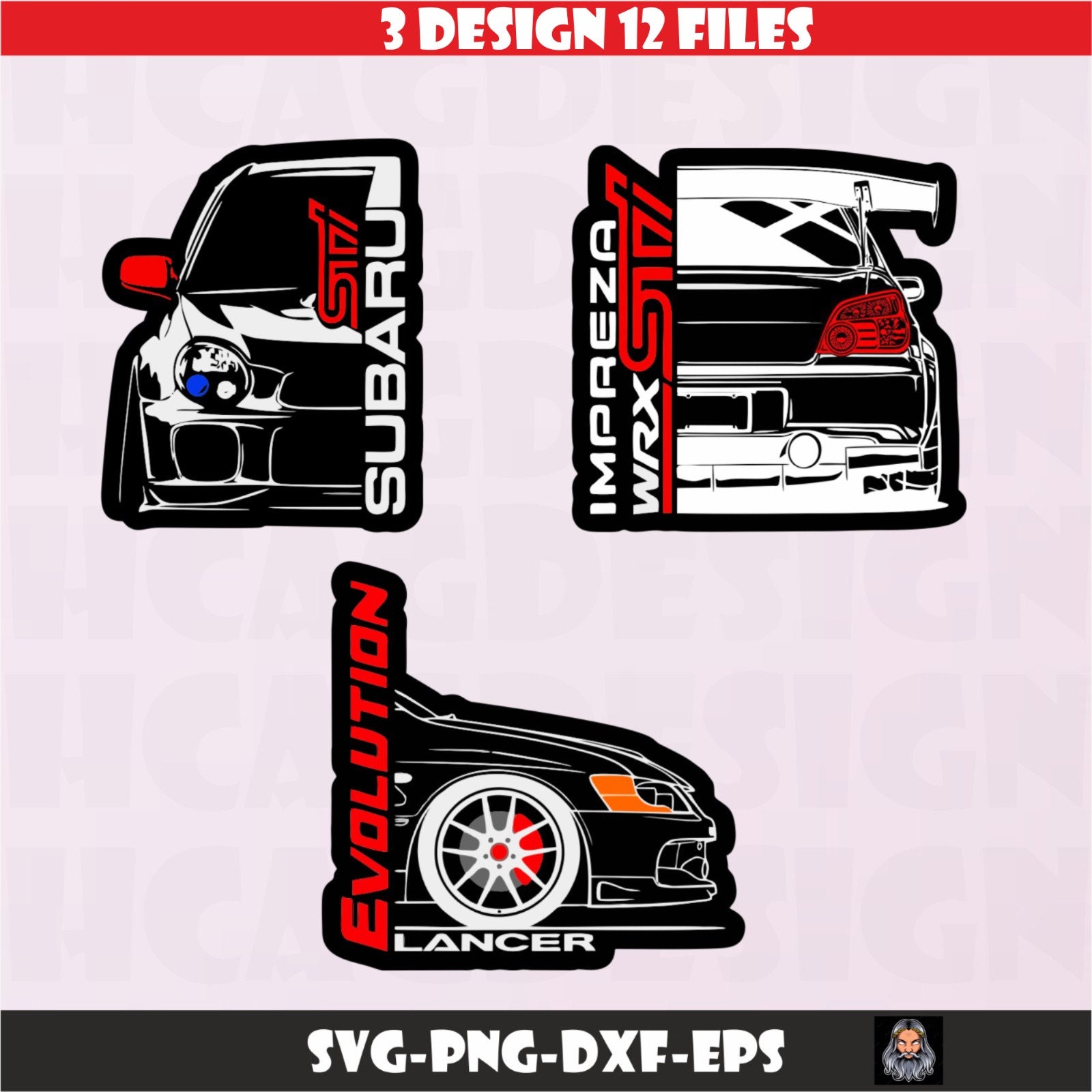 Subaru Impreza Wrx,lancer Evo, Subaru Impreza Clipart,evolutıon, Svg ...