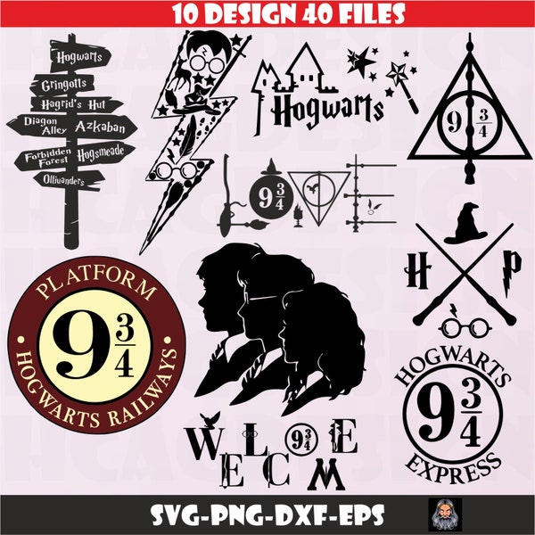 Magic School Svg - Etsy