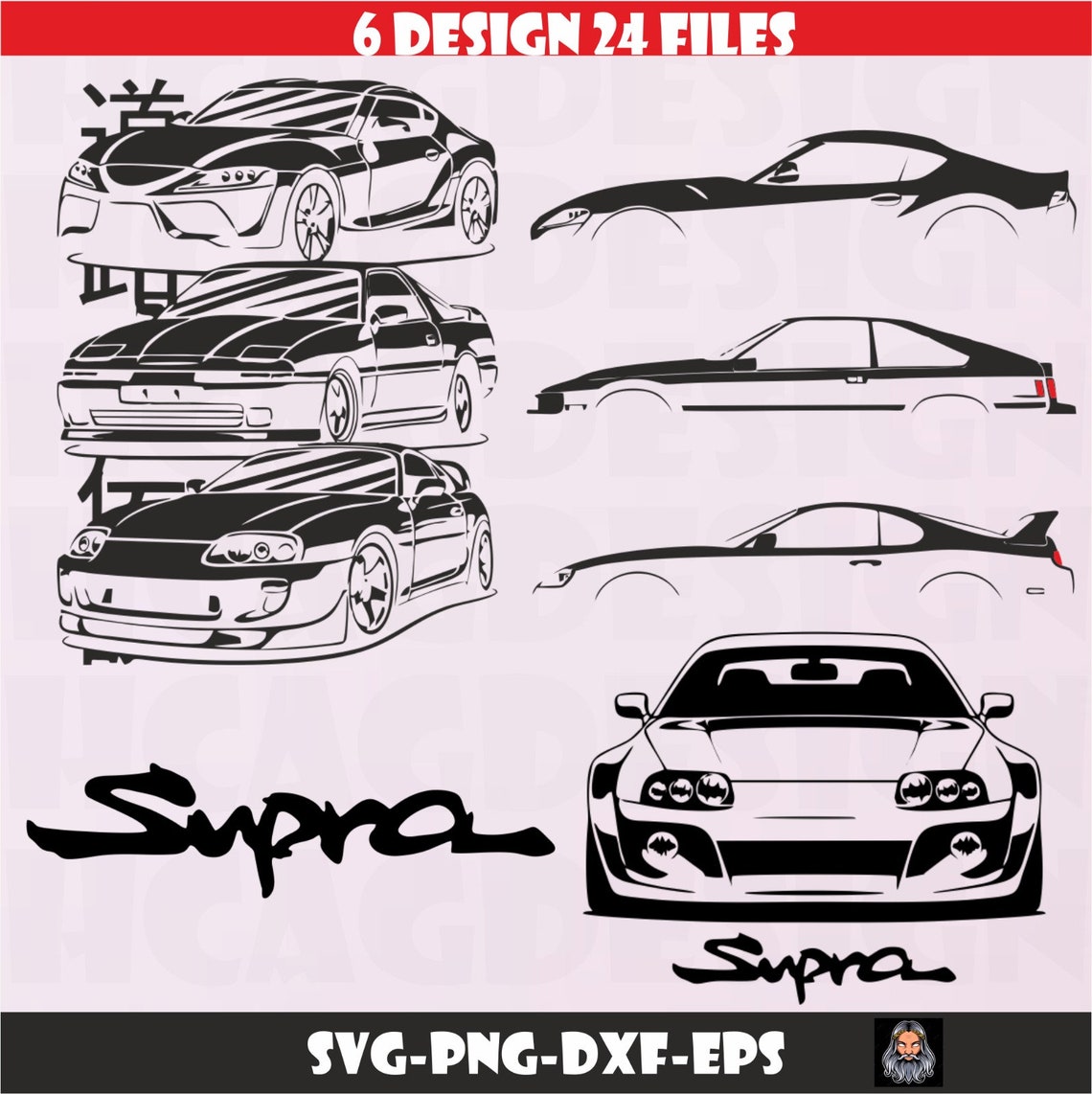 LEGENDS SUPRA DESİGN Mk-4 Svg Eps Jpg Dxf - Etsy