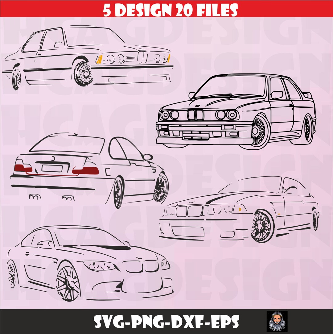 Bmw Cricut , Bmw Vector,bmw German Car Svg, Bmw Car Design, Bmw E ...