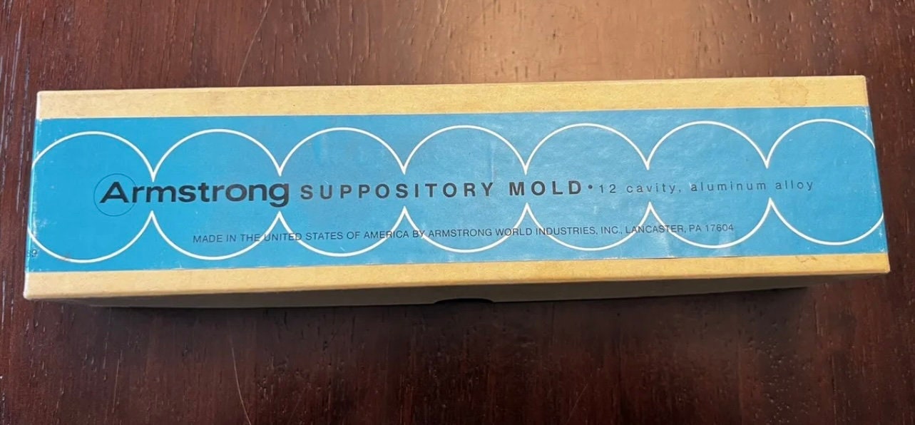 Armstrong Vintage Aluminum Suppository Mold - Etsy