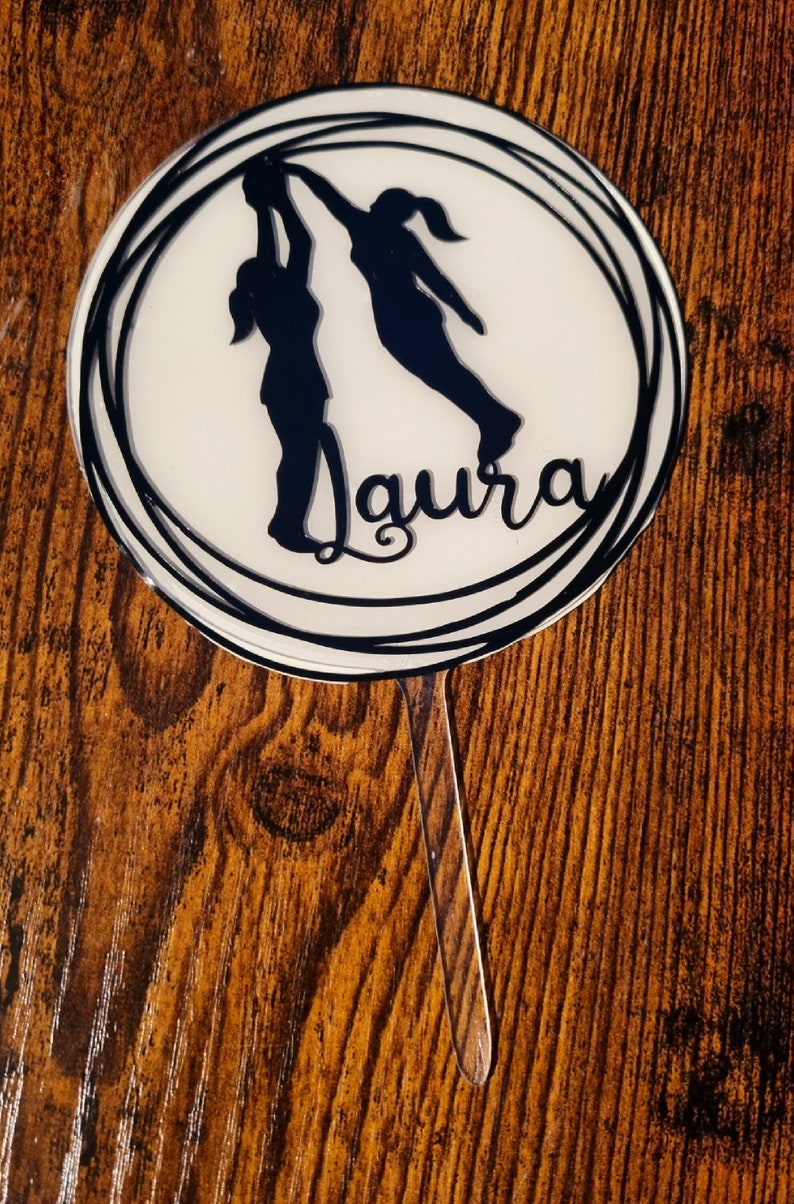 Netball Birthday Cake Topper - Etsy UK