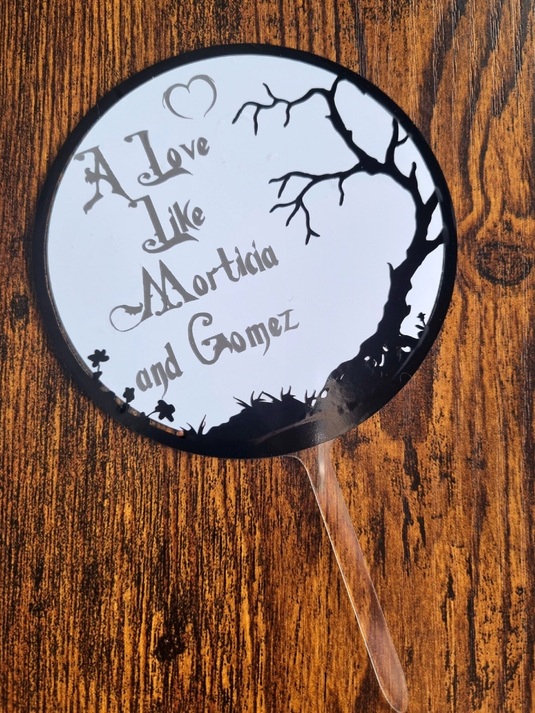 Gothic Wedding Cake Topper - Etsy