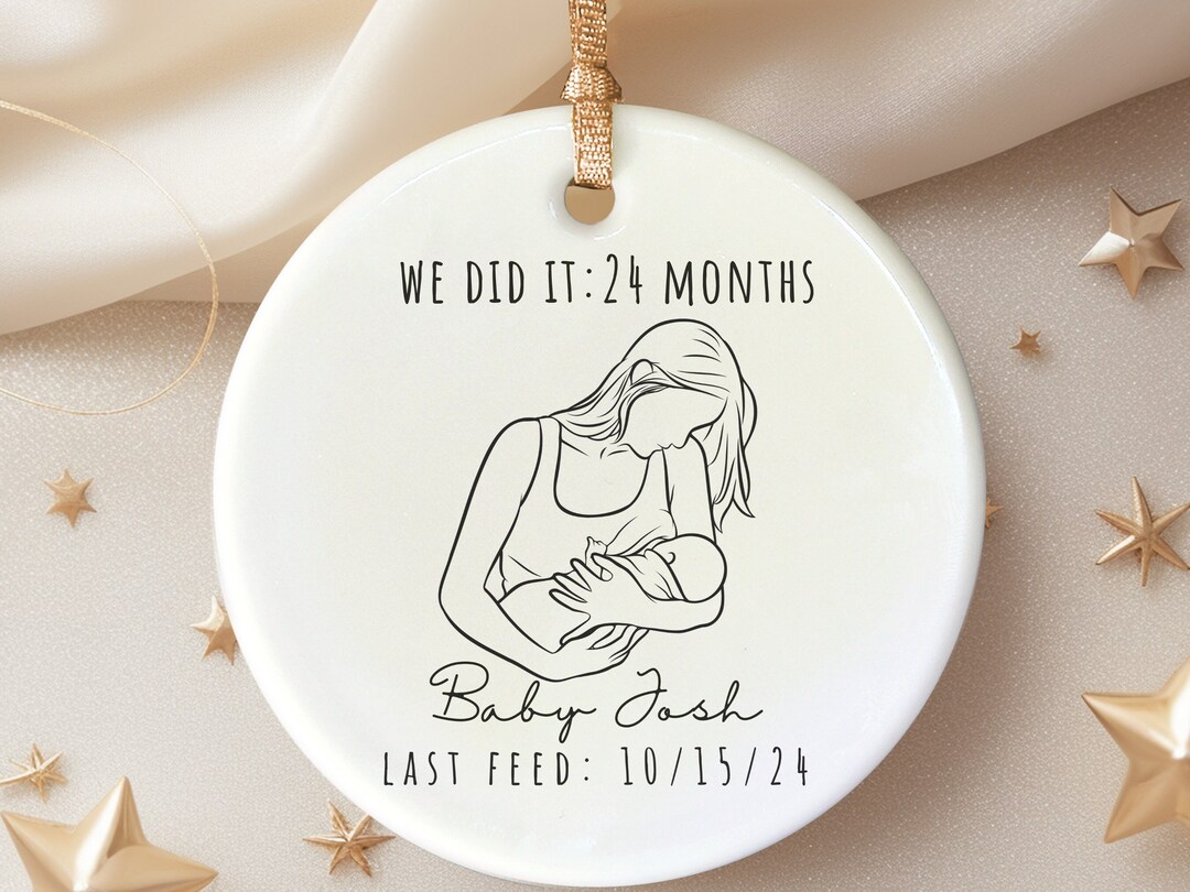Custom Breastfeeding Milestone Gift for Breastfeeding Mom, End of ...