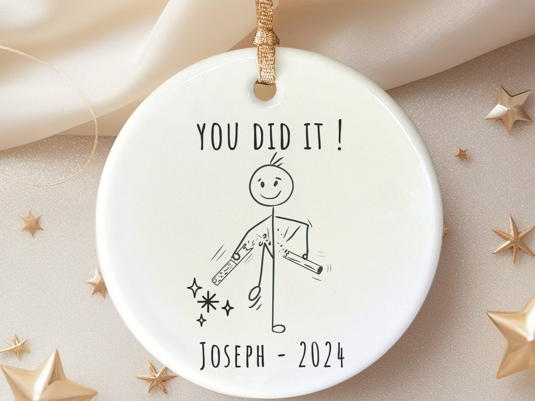 2024 Year I Quit Smoking Ornament, Quit Smoking Milestone Keepsake ...