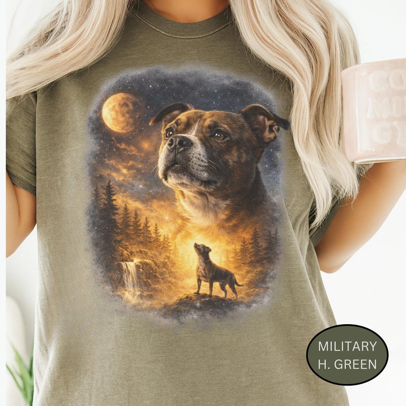 Staffordshire Bull Terrier Shirt, Staffy Dog Lover Gift, Amstaff Dad T ...