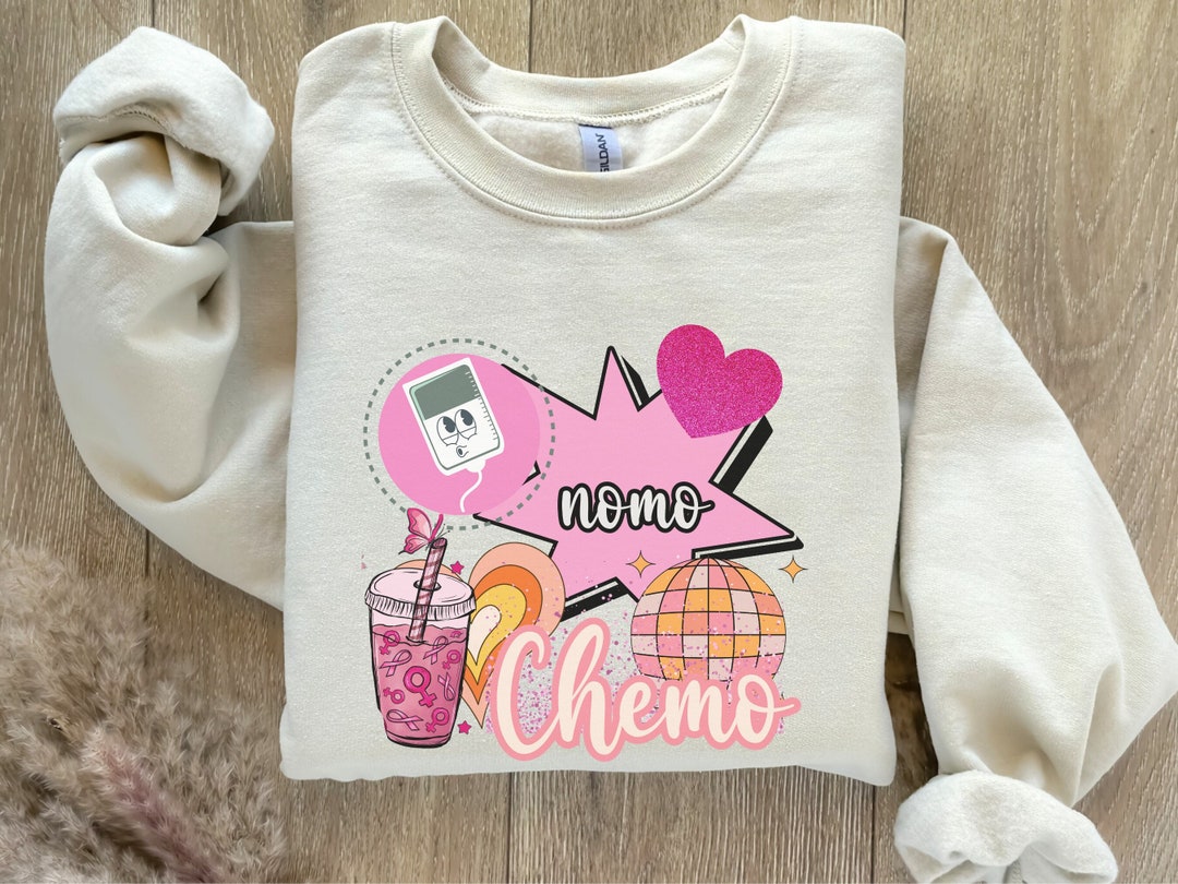 Nomo Chemo Sweatshirt for Last Day of Chemotherapy, Retro Chemo Shirt ...