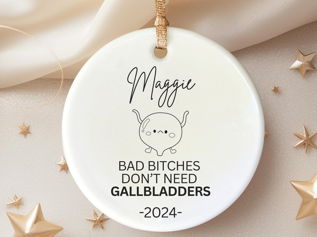 Gallbladder Recovery Gift Funny Gallbladder Surgery Ornament for Friend ...