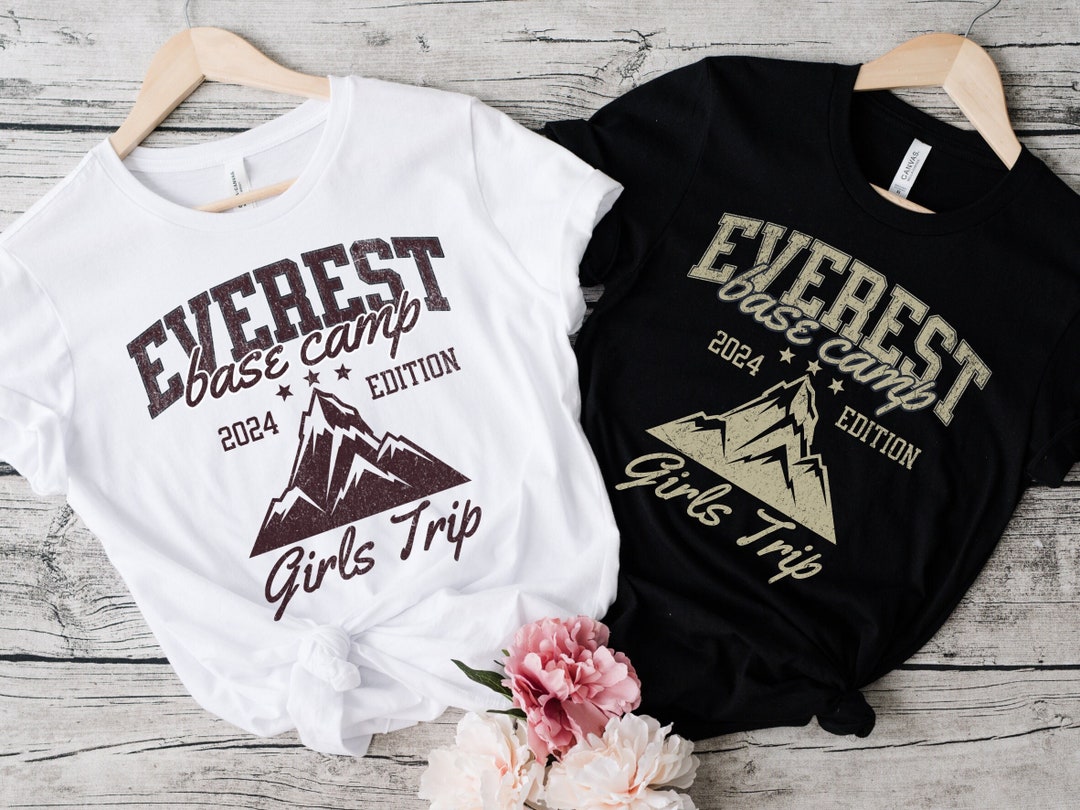 2024 Personalized Everest Shirt Mount Everest Base Camp Souvenir ...