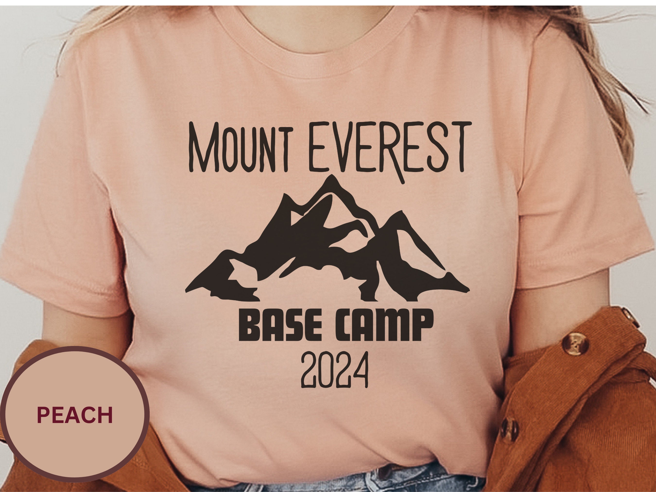 Mount Everest Base Camp 2024 Shirt, Everest Trekking Tee, Adventure ...