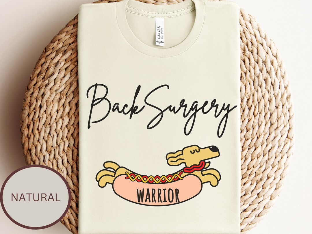 Funny Back Surgery Shirt, Cute Back Surgery Gift, Spine Surgery, Spinal ...