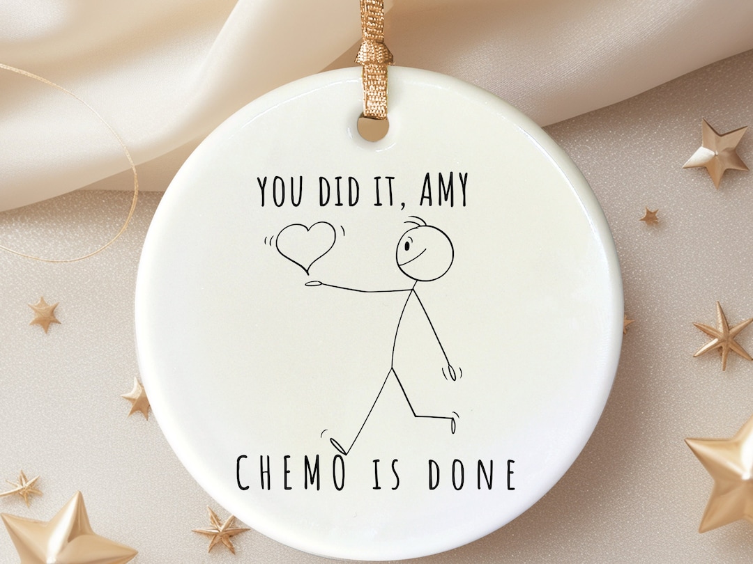 Personalized You Finished Chemo Gift , Chemo Survivor Ornament , End of ...