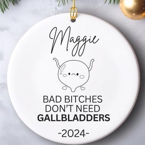 Gallbladder Recovery Gift Funny Gallbladder Surgery Ornament for Friend ...