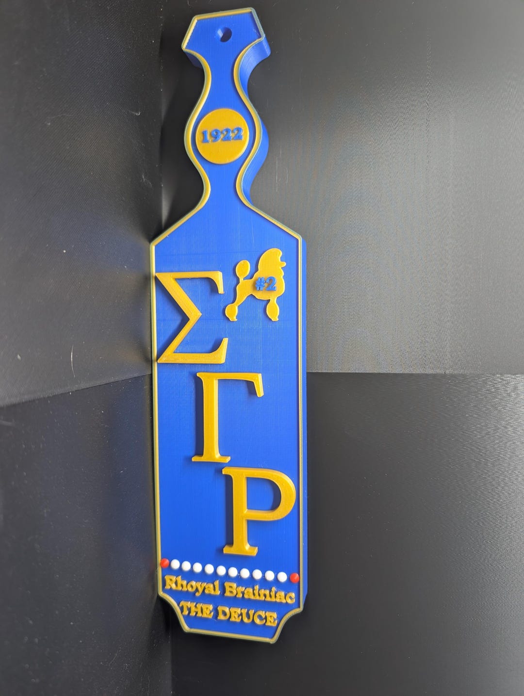 Custom 3D Printed SGRHO Sorority Paddle – Big Little Gift - Etsy