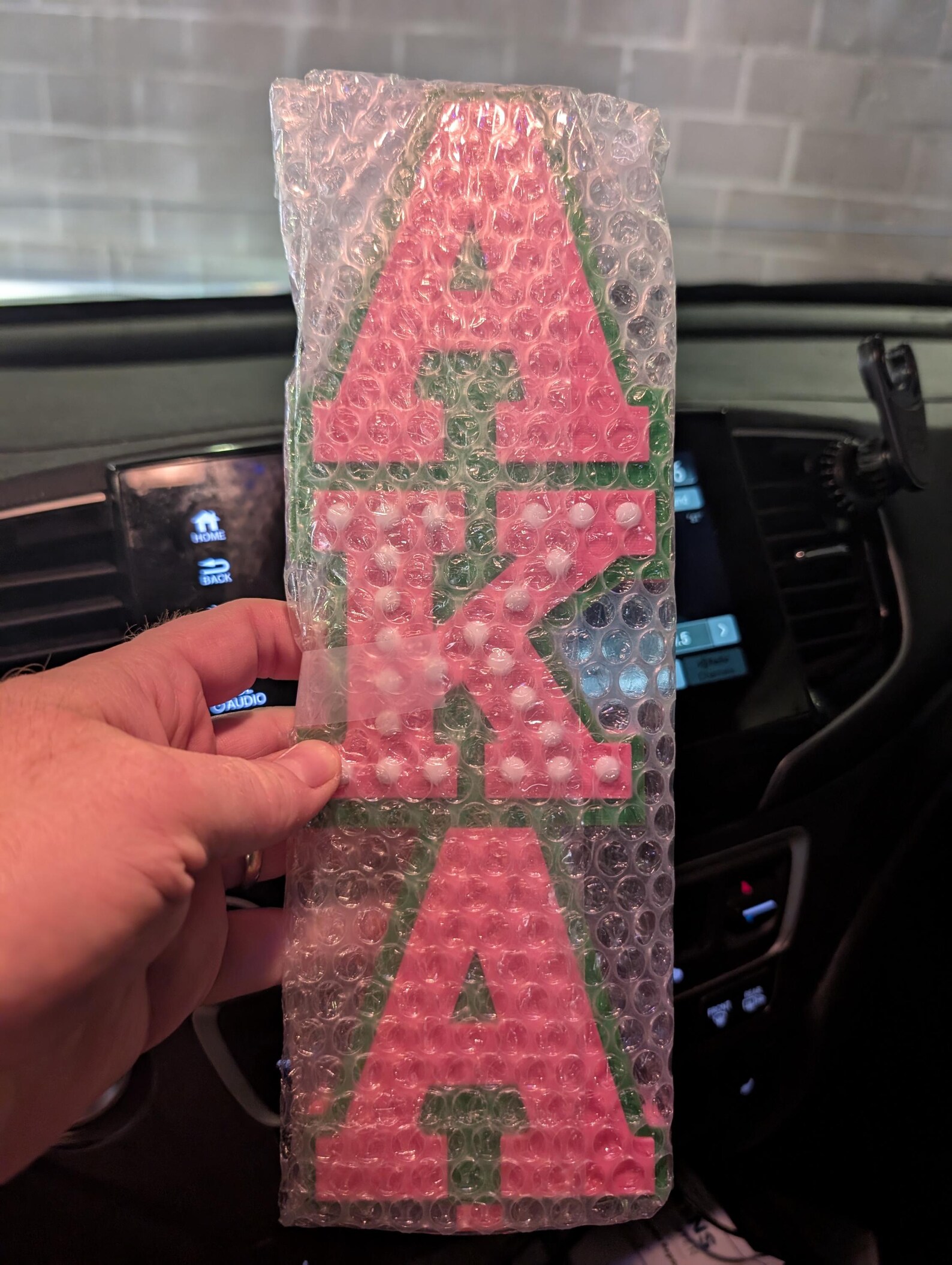 Alpha Kappa Alpha Sorority Plaque – Custom Name Greek Letter Dorm Decor ...